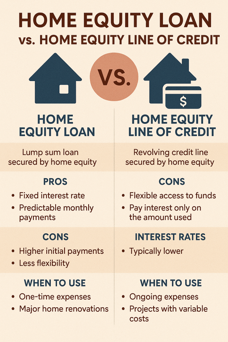 Home Equity Loan vs. Home Equity Line of Credit: Understanding Your ...