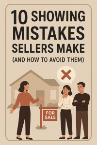 10 Showing Mistakes Sellers Make (And How To Avoid Them) - Nick Garcia ...